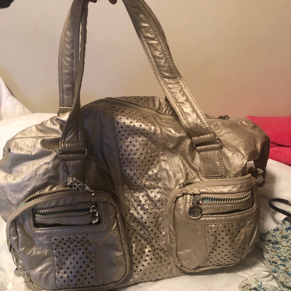 Kipling Shoulder Travel Bag - Gem